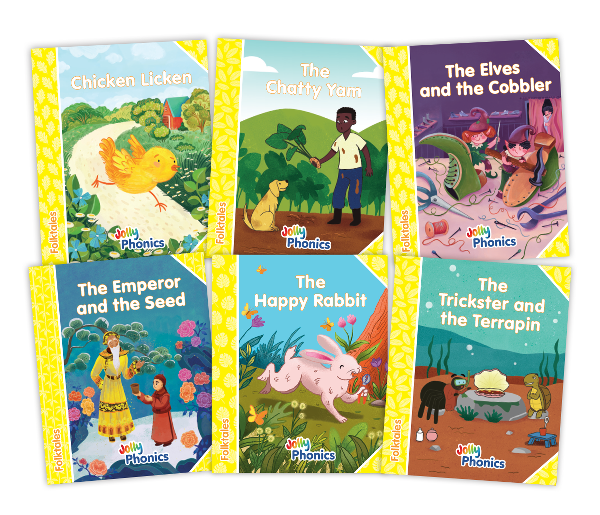 Jolly Phonics Folktales Readers - Yellow Level Books – Jolly Learning