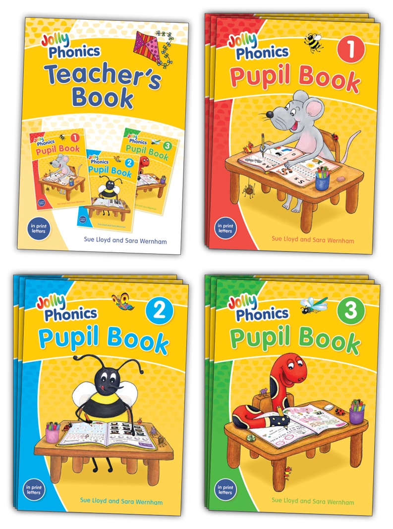 Jolly Phonics Class Set (in print letters) – Jolly Learning