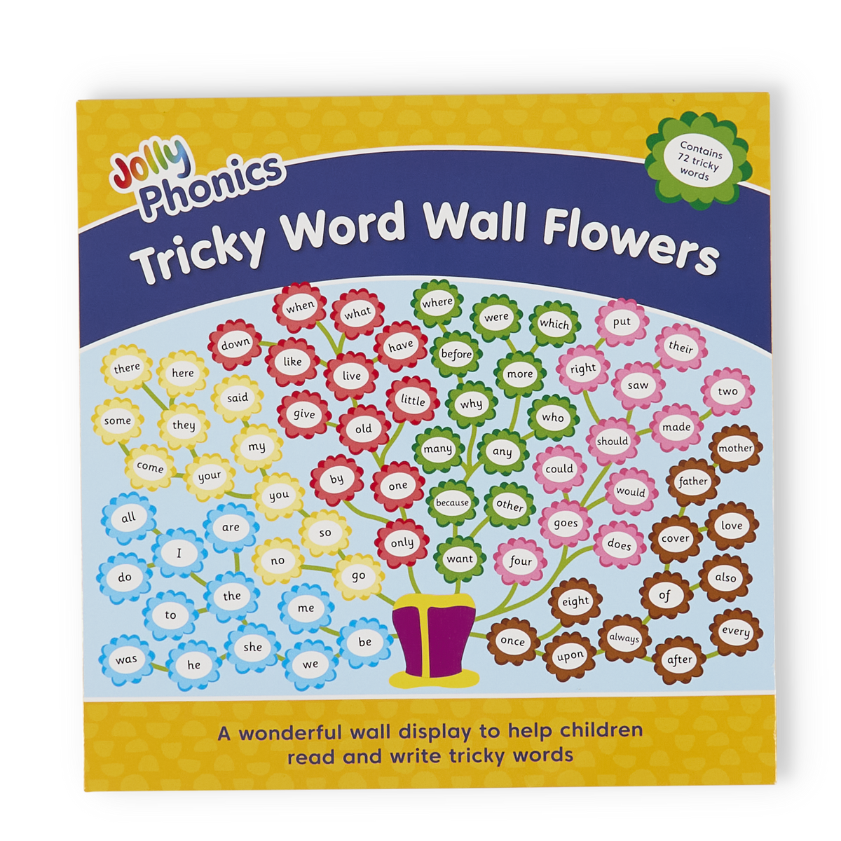 Jolly Phonics Tricky Word Wall Flowers – Jolly Learning
