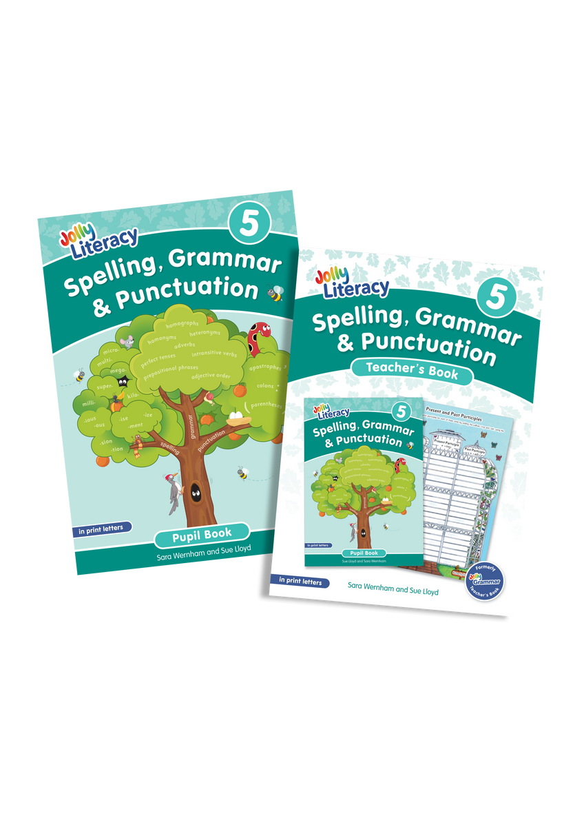 Spelling, Grammar & Punctuation Teacher & Pupil Book 5 Bundle (Print l ...