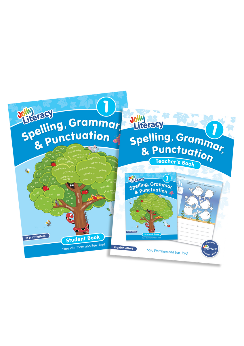 Spelling, Grammar & Punctuation Teacher & Pupil Book 1 Bundle (Print l ...
