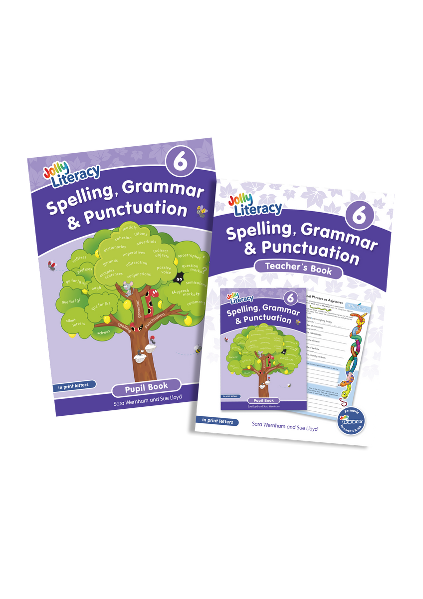 Spelling, Grammar & Punctuation Teacher & Pupil Book 6 Bundle (Print l ...
