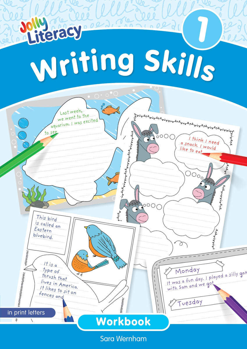 Jolly Literacy: Writing Skills, Workbook 1 (Print Letters) – Jolly Learning
