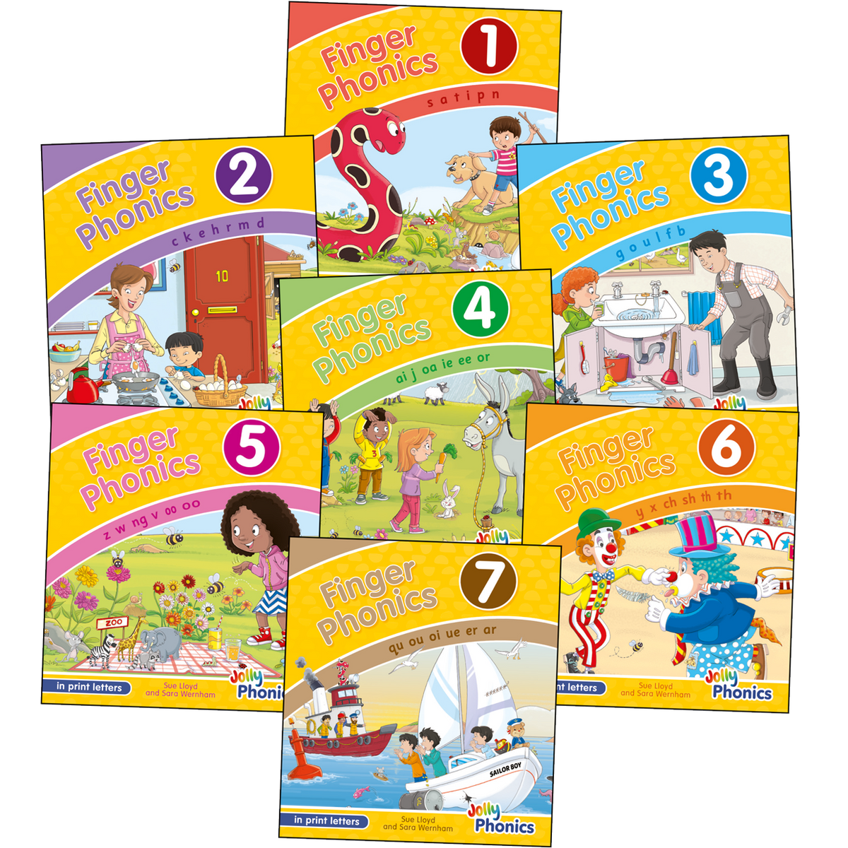 Finger Phonics Books – Jolly Learning