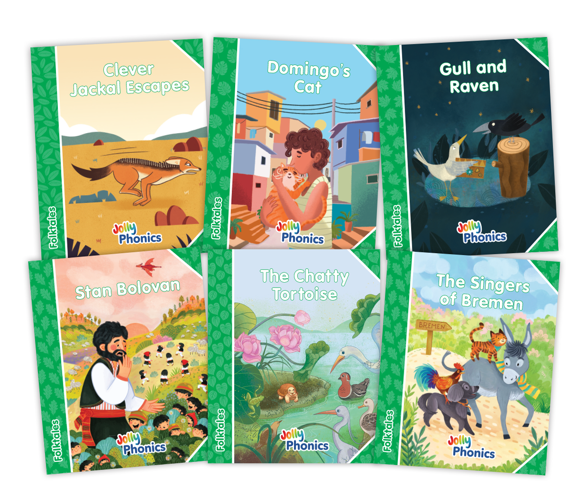 Jolly Phonics Folktales Readers - Green Level Books – Jolly Learning