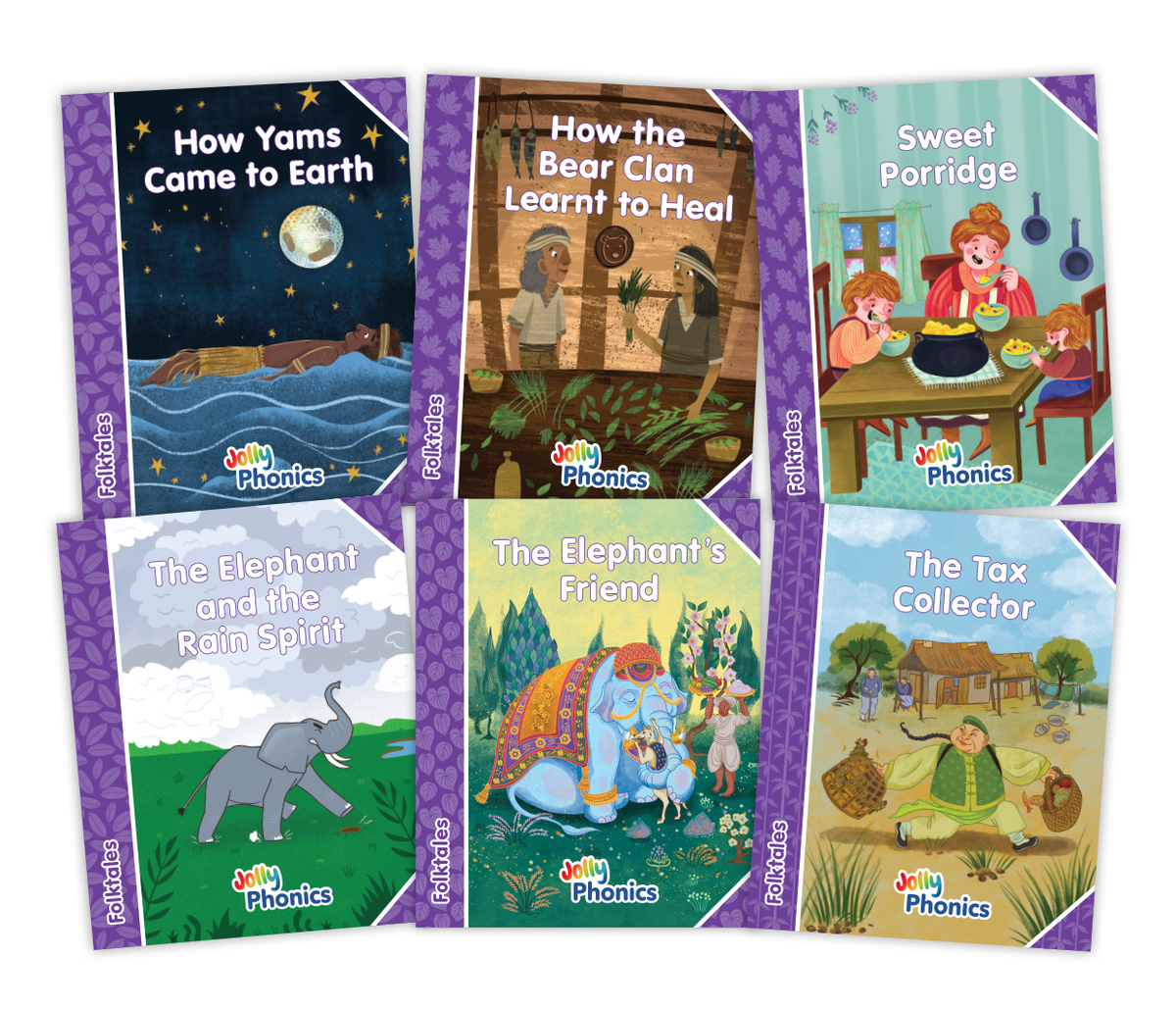 Jolly Phonics Folktales Readers - Purple Level Books – Jolly Learning
