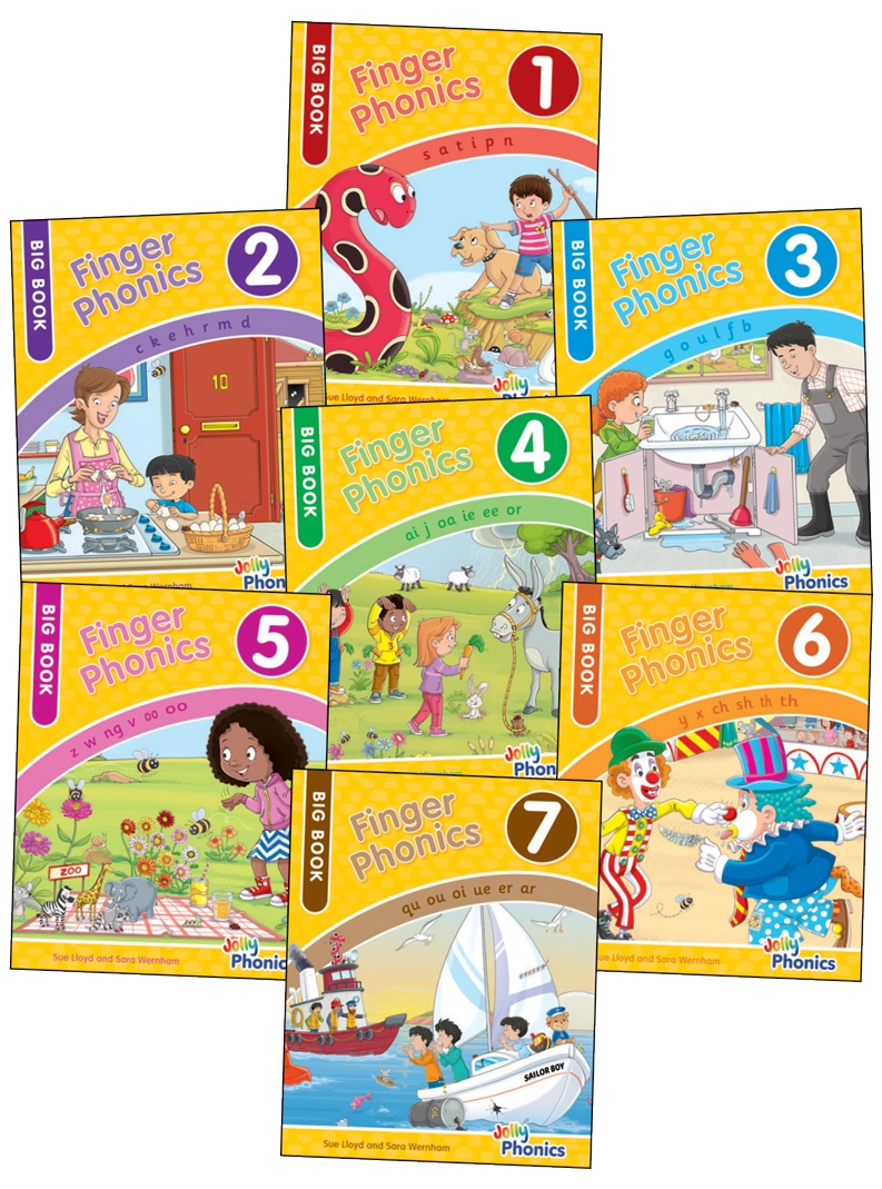 Finger Phonics Big Books 1–7 – Jolly Learning
