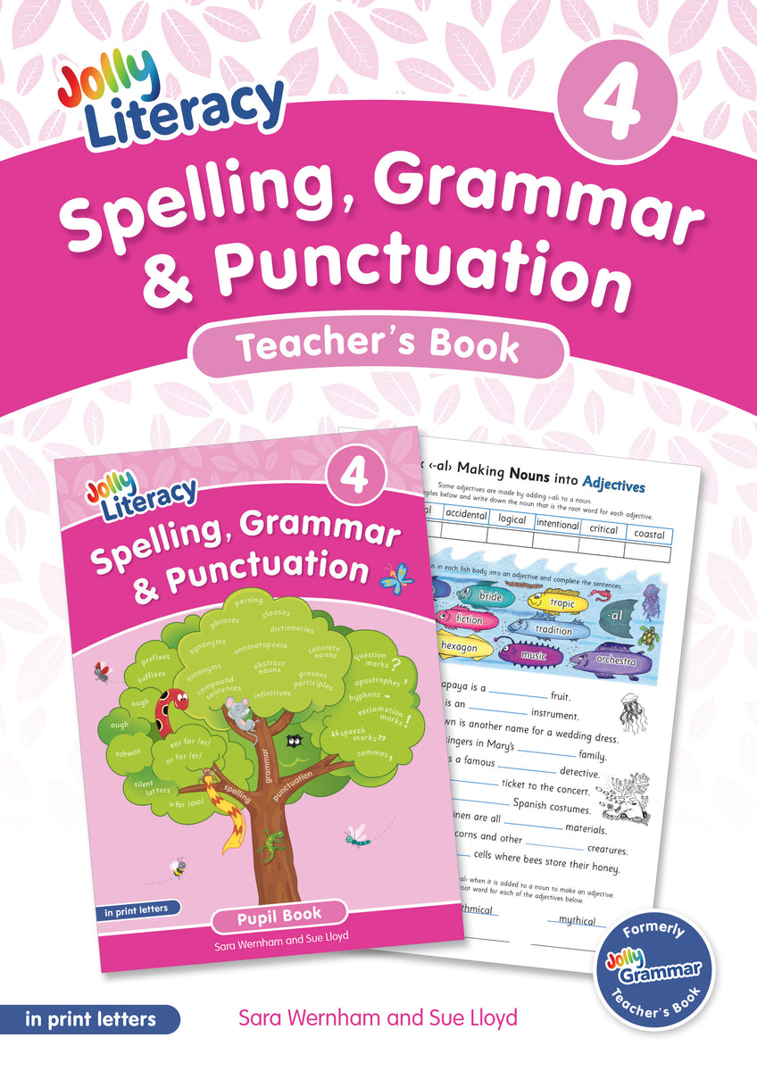 Spelling, Grammar & Punctuation Teacher's Book 4 (Print letters ...