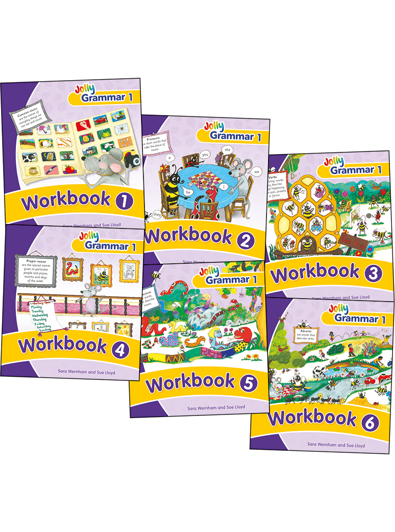 Grammar 1 Workbooks 1-6 – Jolly Learning
