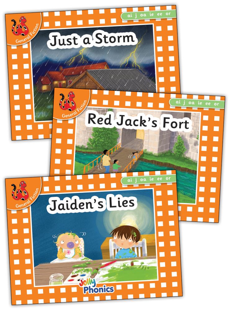 Jolly Phonics Orange Level Readers Set 4 – Jolly Learning
