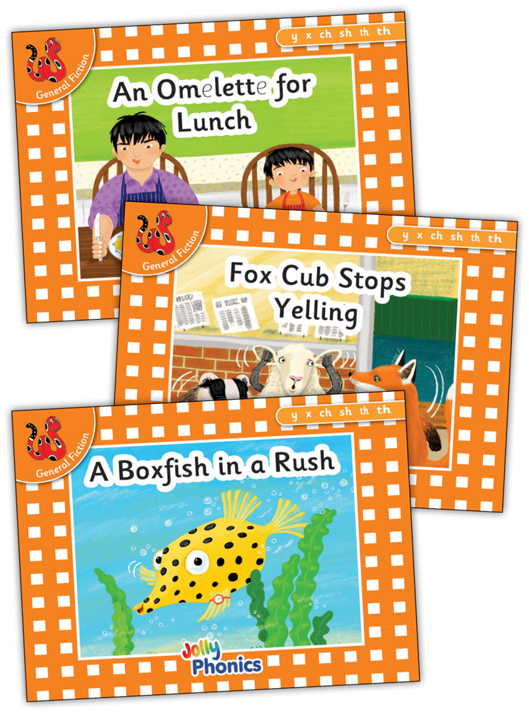 Jolly Phonics Orange Level Readers Set 6 – Jolly Learning
