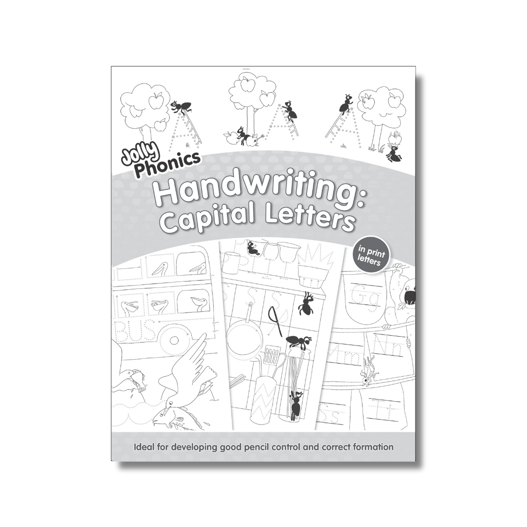 Jolly Phonics Capital Letters Handwriting Book Print Letters - New For ...