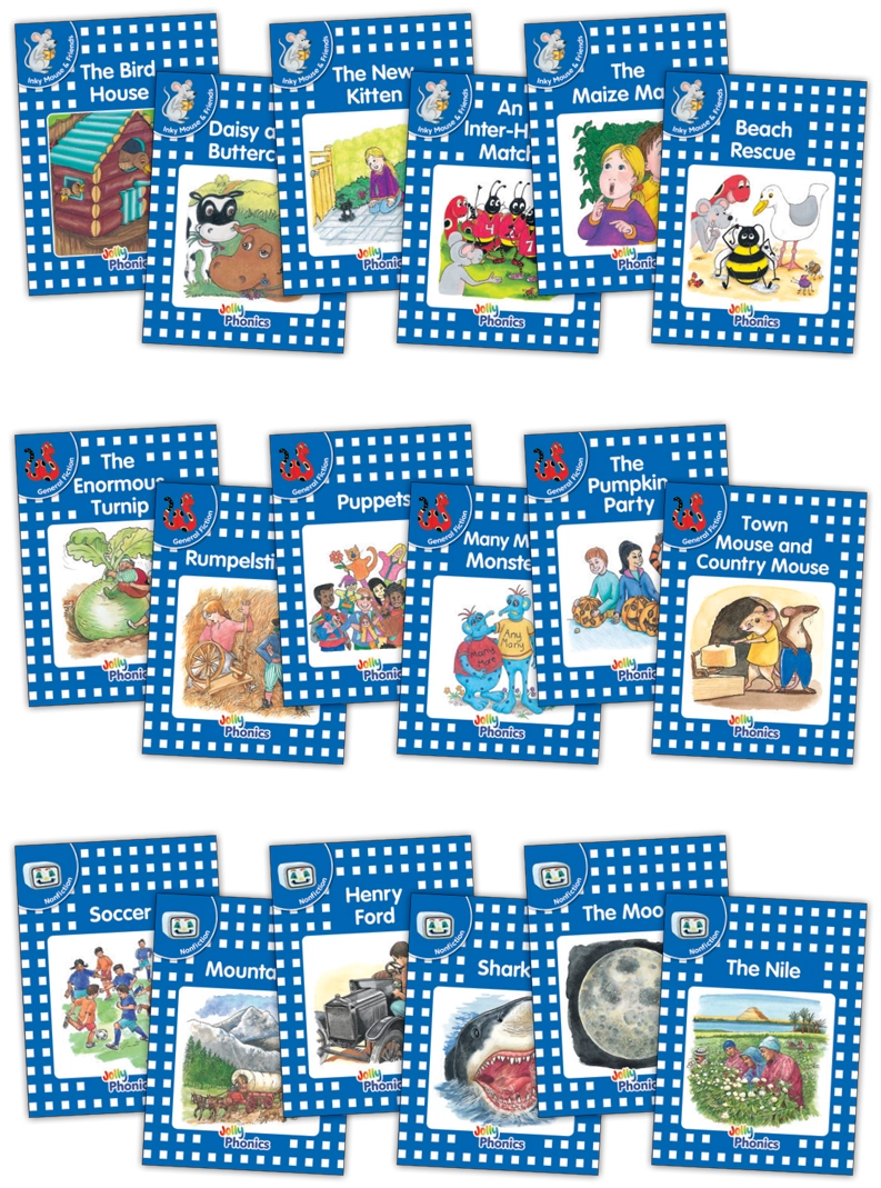 Jolly Phonics Readers Level 4 Complete Set – Jolly Learning