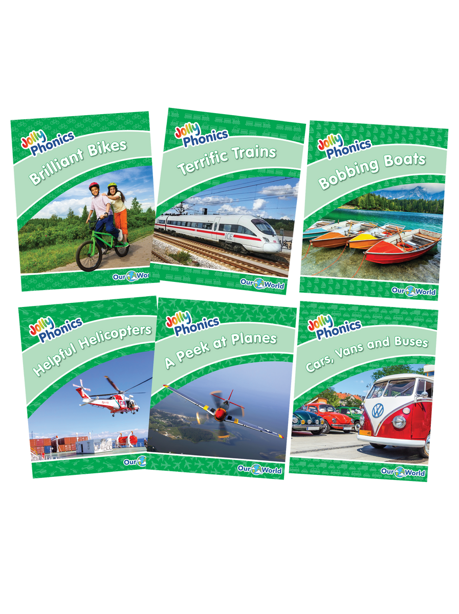 Jolly Phonics Readers Level 3 Our World – Jolly Learning