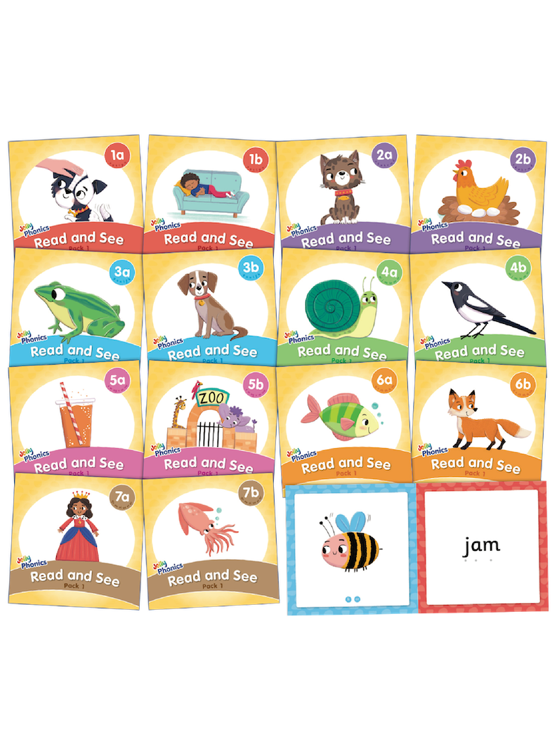 Jolly Phonics Read and See, Pack 1 – Jolly Learning