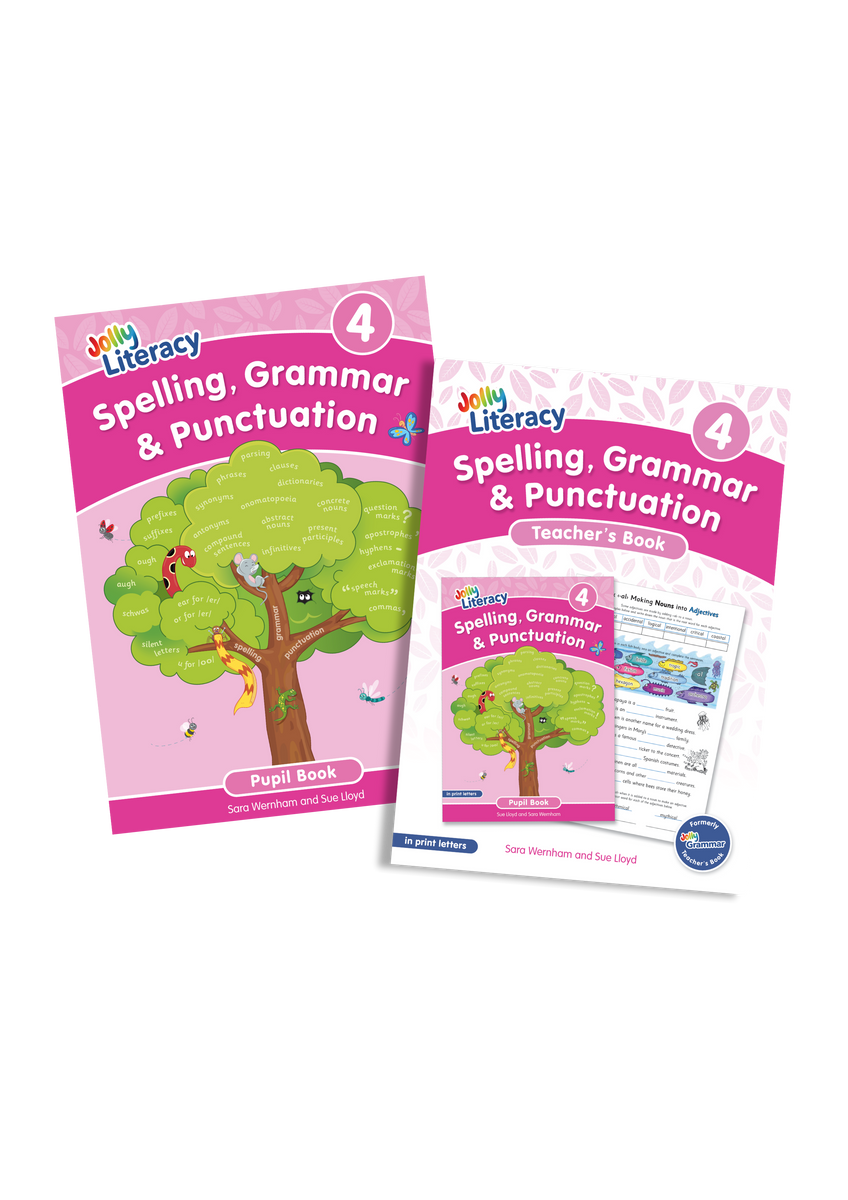 Spelling, Grammar & Punctuation Teacher & Pupil Book 4 Bundle (Print l ...